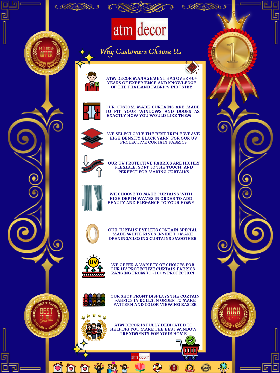 ATM Decor Curtain Fabrics – ร้านผ้าม่านพาหุรัด ขายผ้าม่านราคาถูก